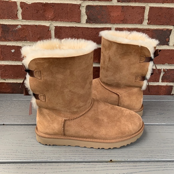 UGG | Shoes | Ugg Bailey Bow Ii Genuine Shearling Boot | Poshmark